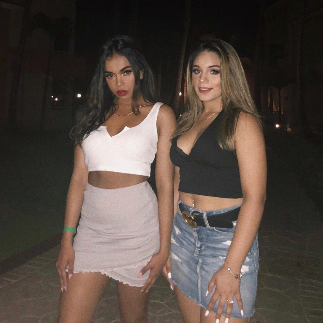 With her friend | Scrolller