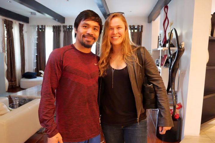 With Manny Pacquiao | Scrolller
