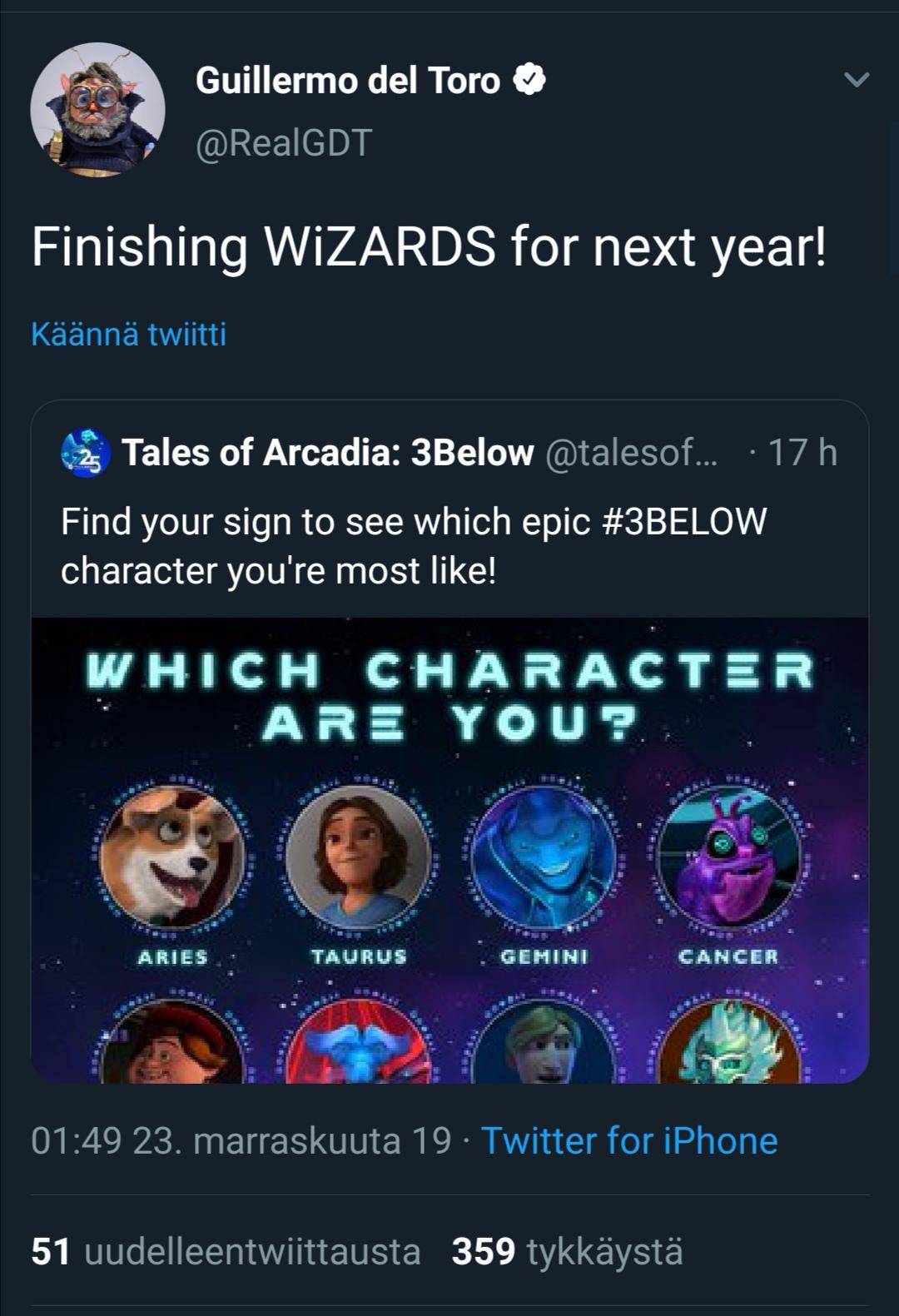 Wizards will arrive in 2020 | Scrolller