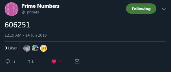 WOKE prime numbers | Scrolller