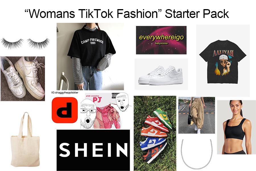 “Woman’s Tiktok Fashion” Starter Pack | Scrolller