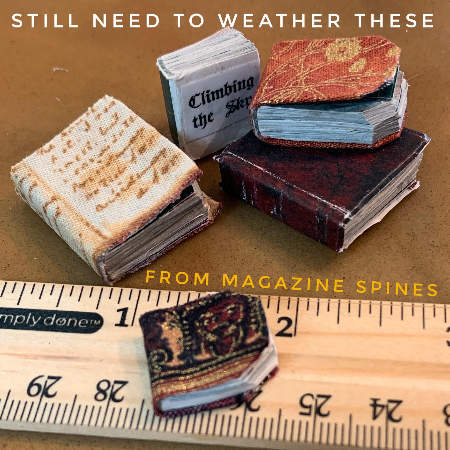 Working on the scale for books | Scrolller