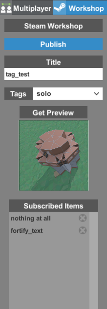 Workshop Progress | Scrolller