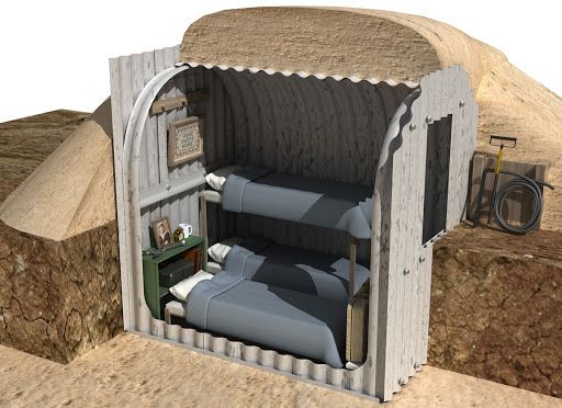 World War Two Air Raid Shelter, England [512 x 372] | Scrolller