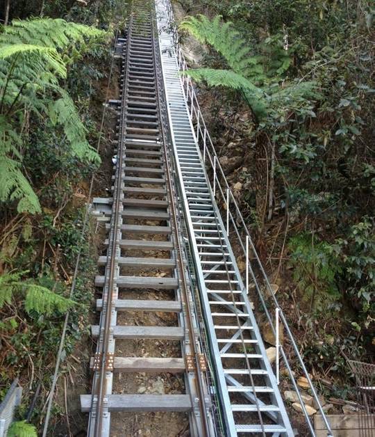World's Steepest Railway, Blue Mountains, Australia [OC][720x838] | Scrolller