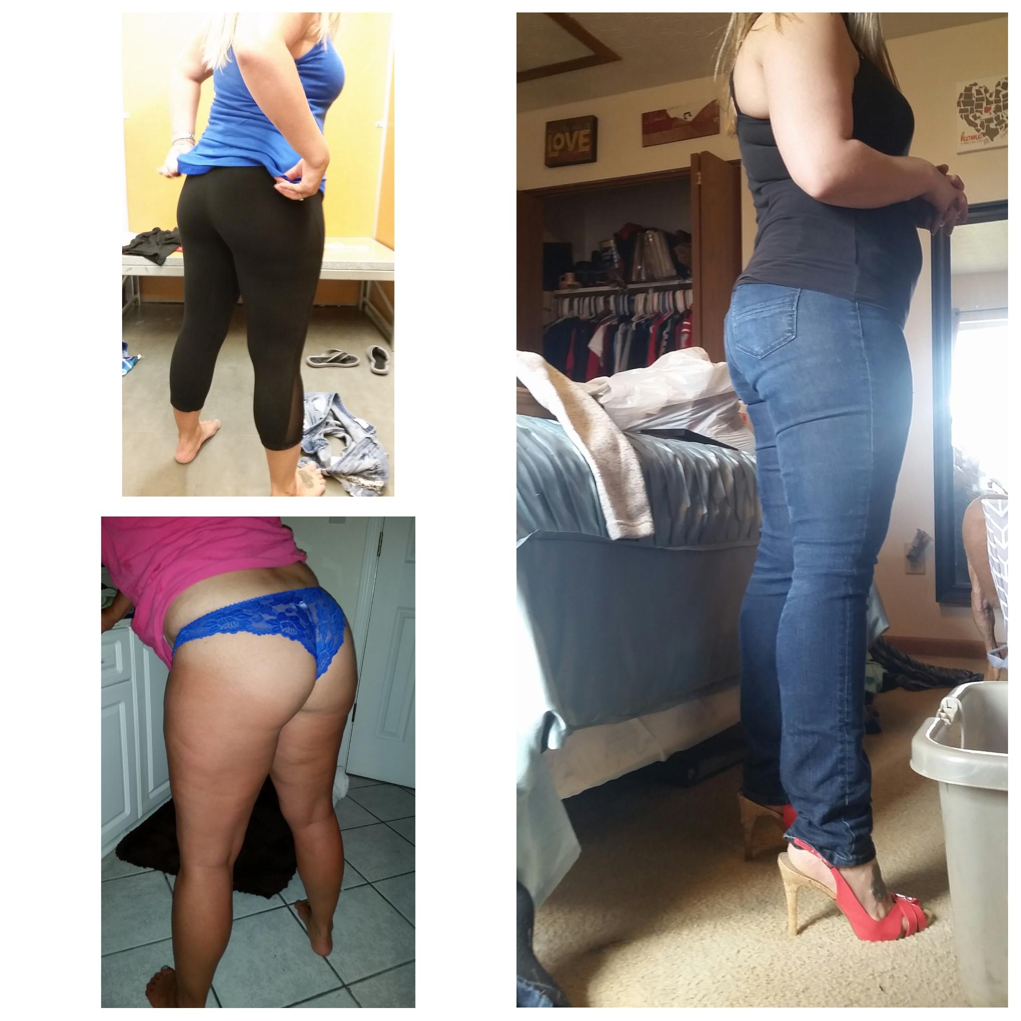 Would you enjoy seeing my wife strip down for you? | Scrolller