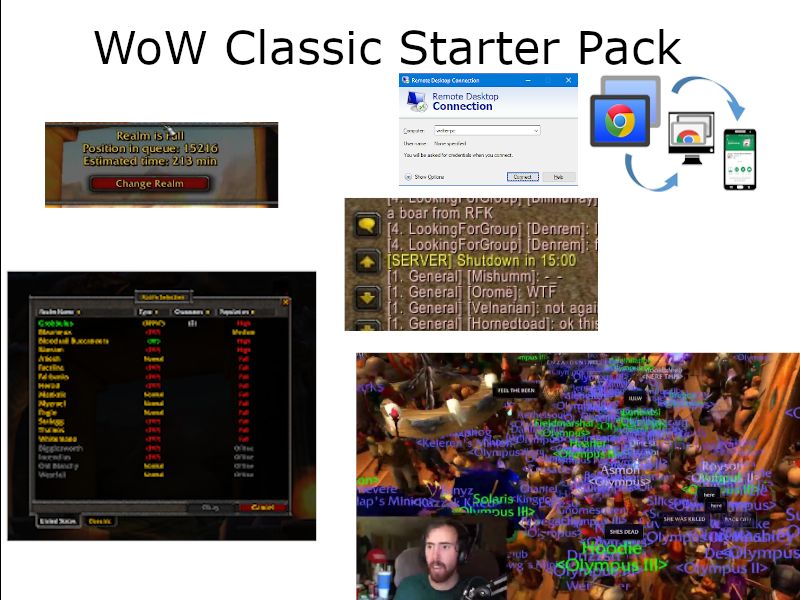 WoW Classic - Starter Pack | Scrolller