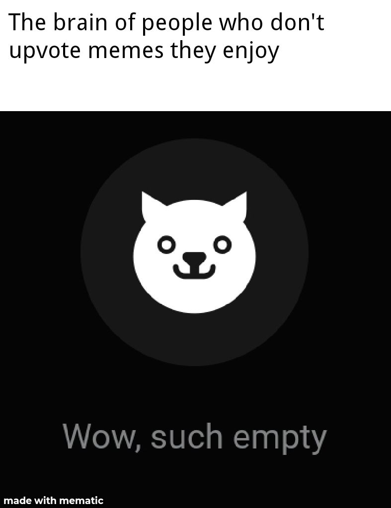 Wow, such empty | Scrolller