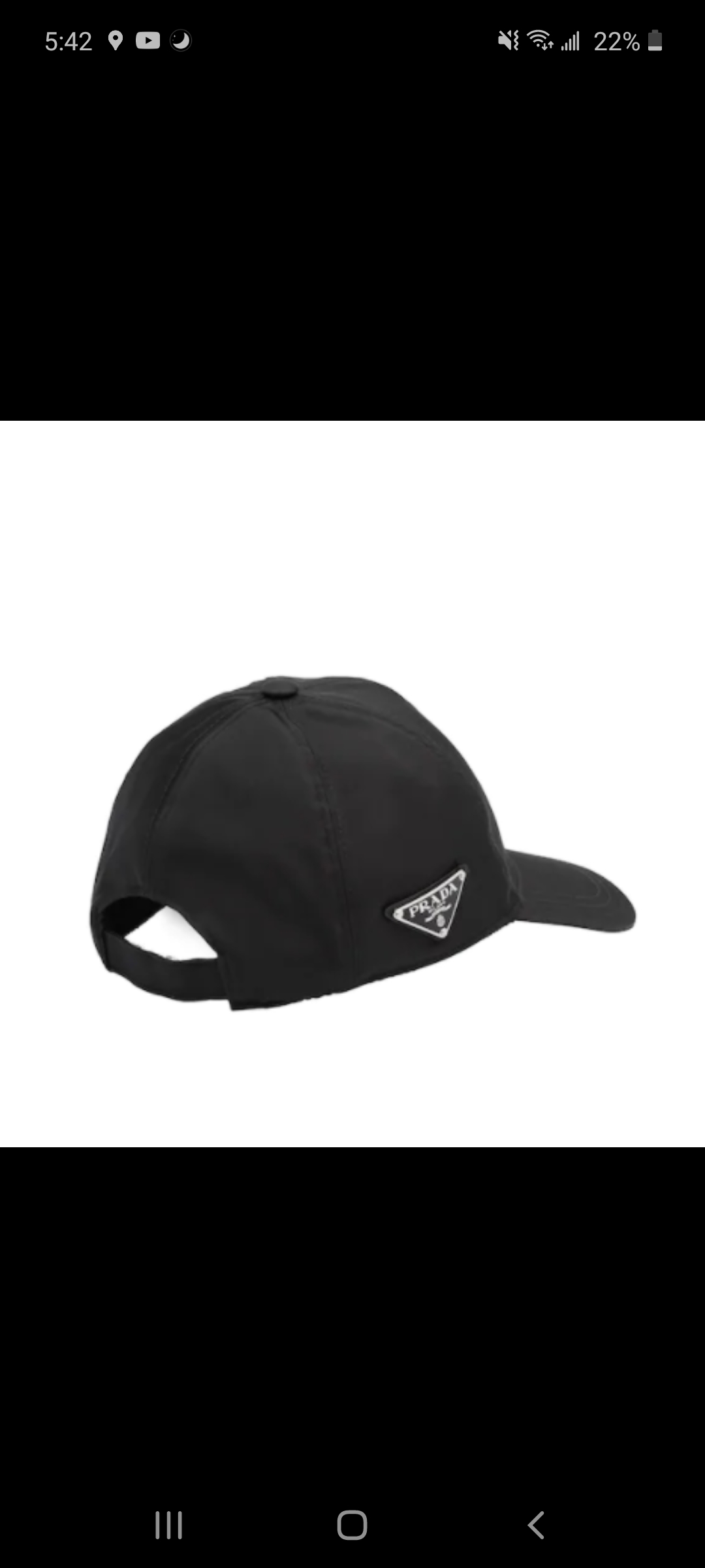 [WTC] Prada Nylon Baseball Cap | Scrolller