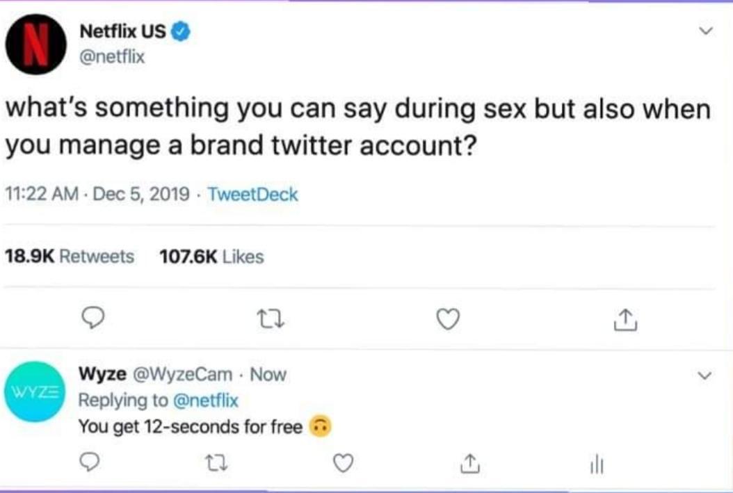 Wyze got jokes. | Scrolller