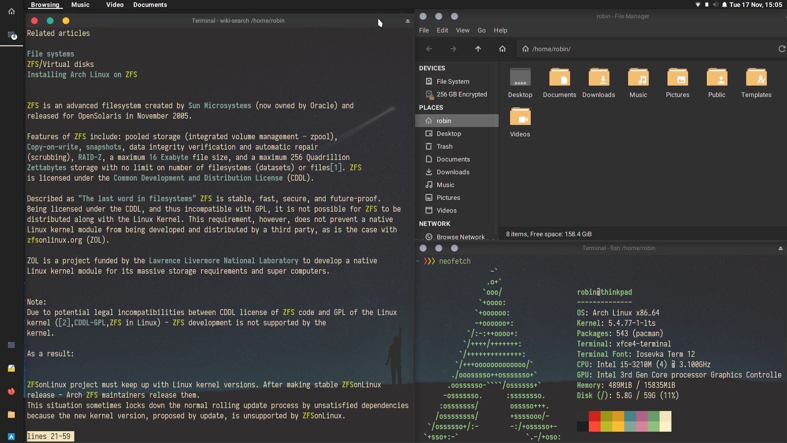 [XFCE] My simple setup | Scrolller