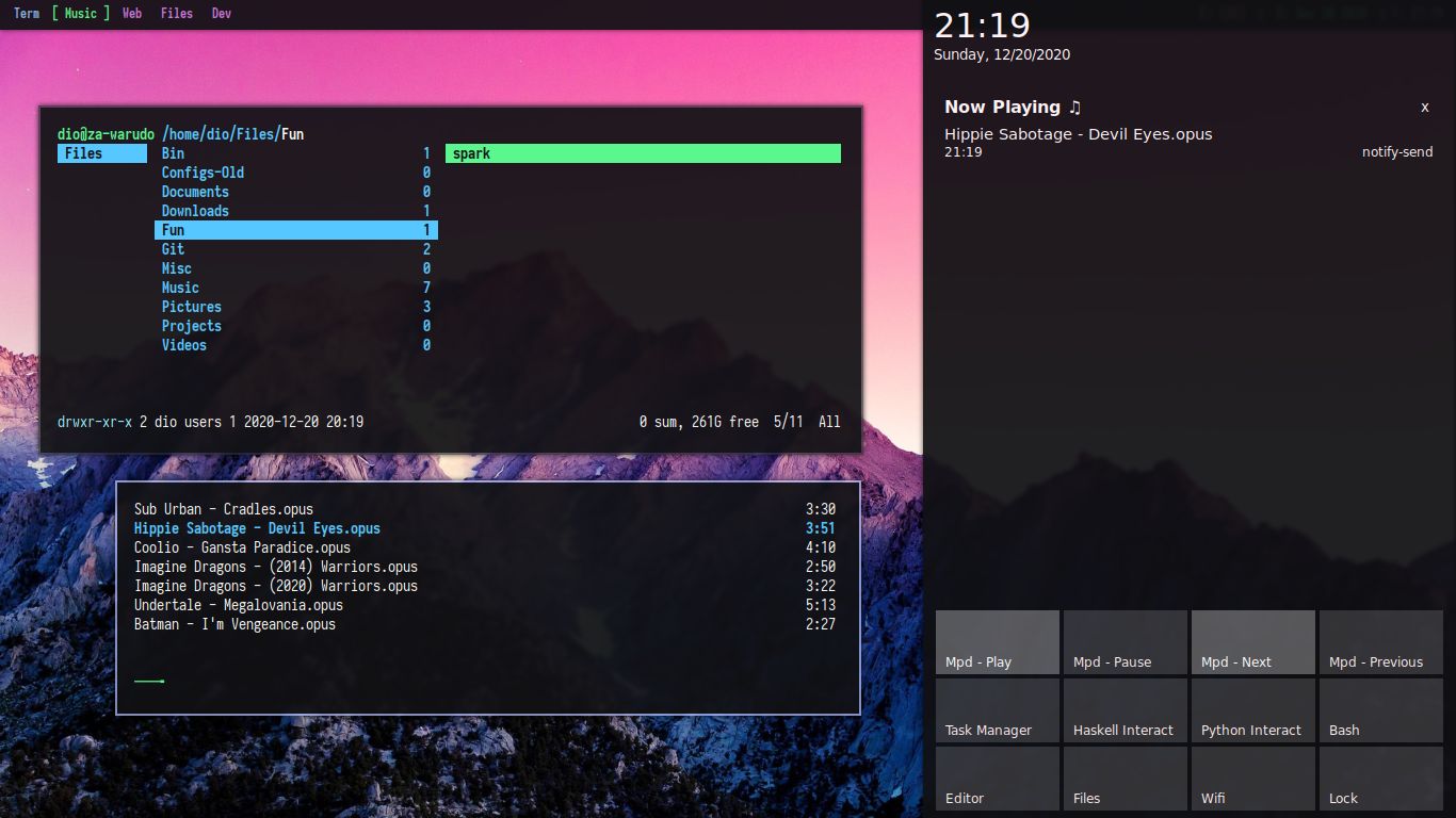 [Xmonad] Let it flow through you ( repost ) | Scrolller