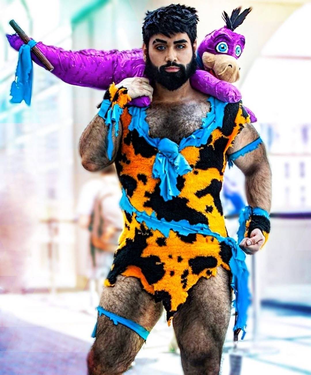 Yabba dabba yes, Barry V.Go as Fred Flintstone | Scrolller