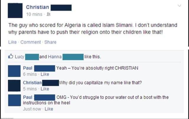 Yeah, I dunno CHRISTIAN | Scrolller