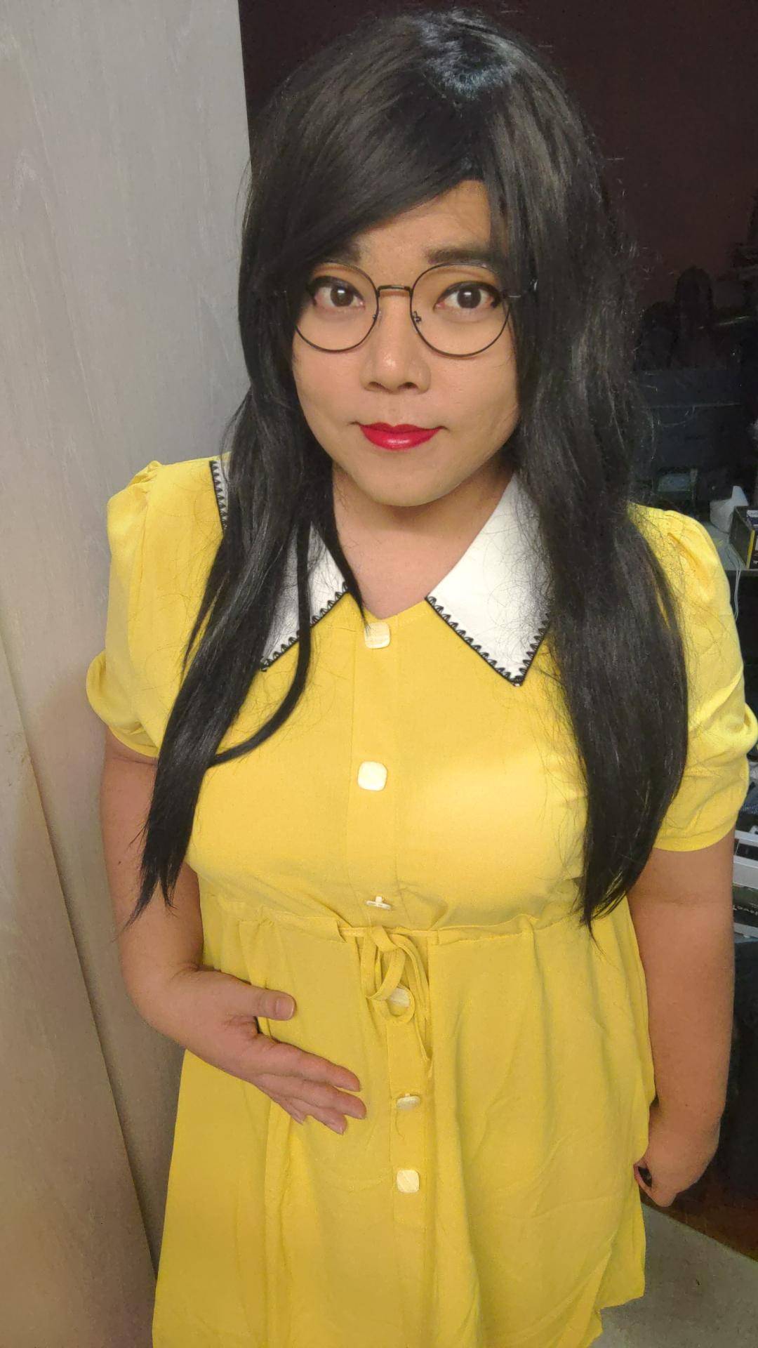 Yellow Dress Scrolller