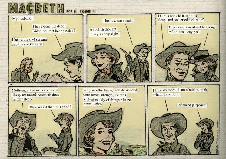 Yellow Pages clip art series: Macbeth | Scrolller