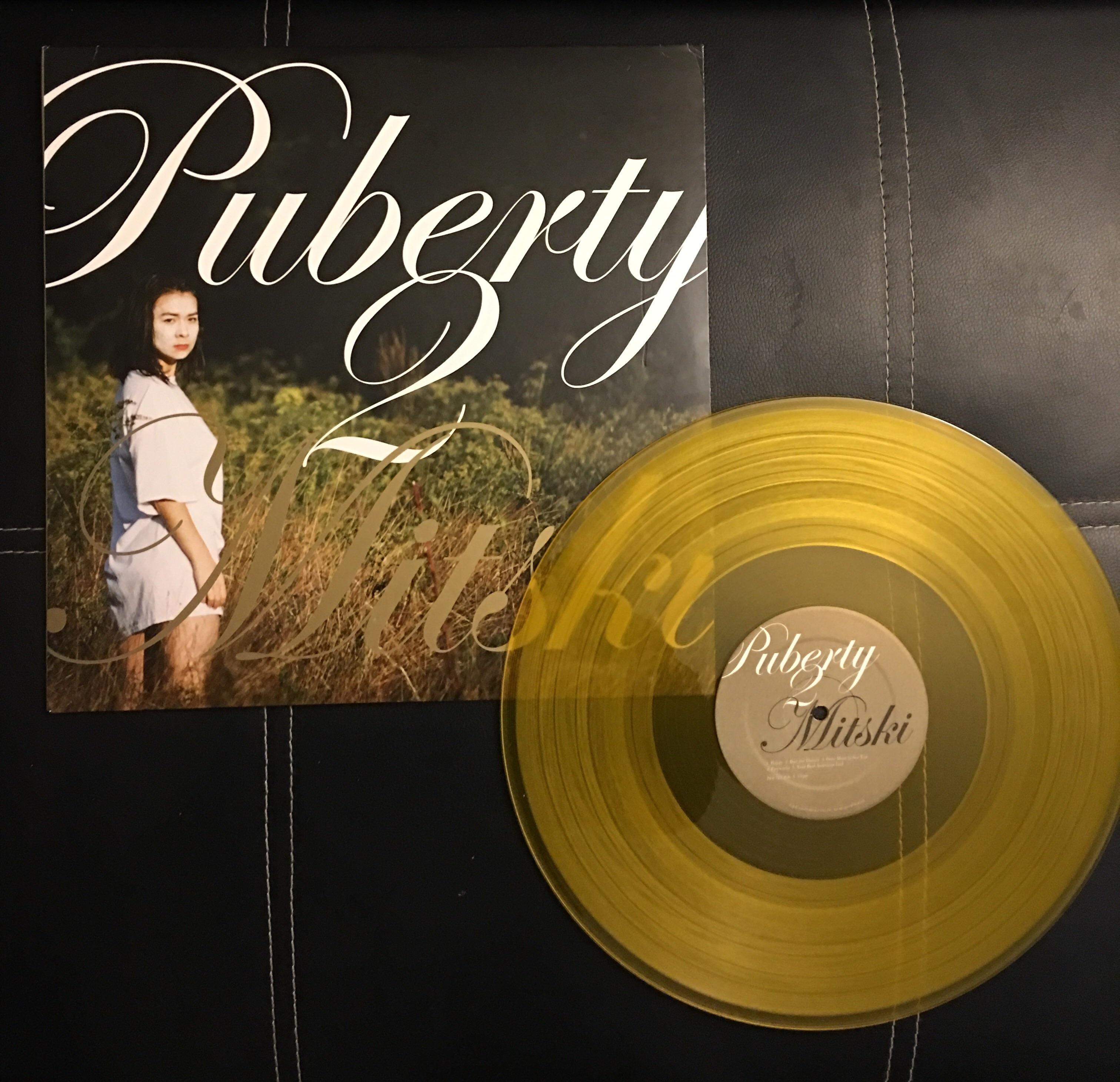 yellow 'puberty 2' vinyl came in today! | Scrolller