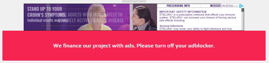 Yes Aternos, I'm obviously using an adblocker | Scrolller
