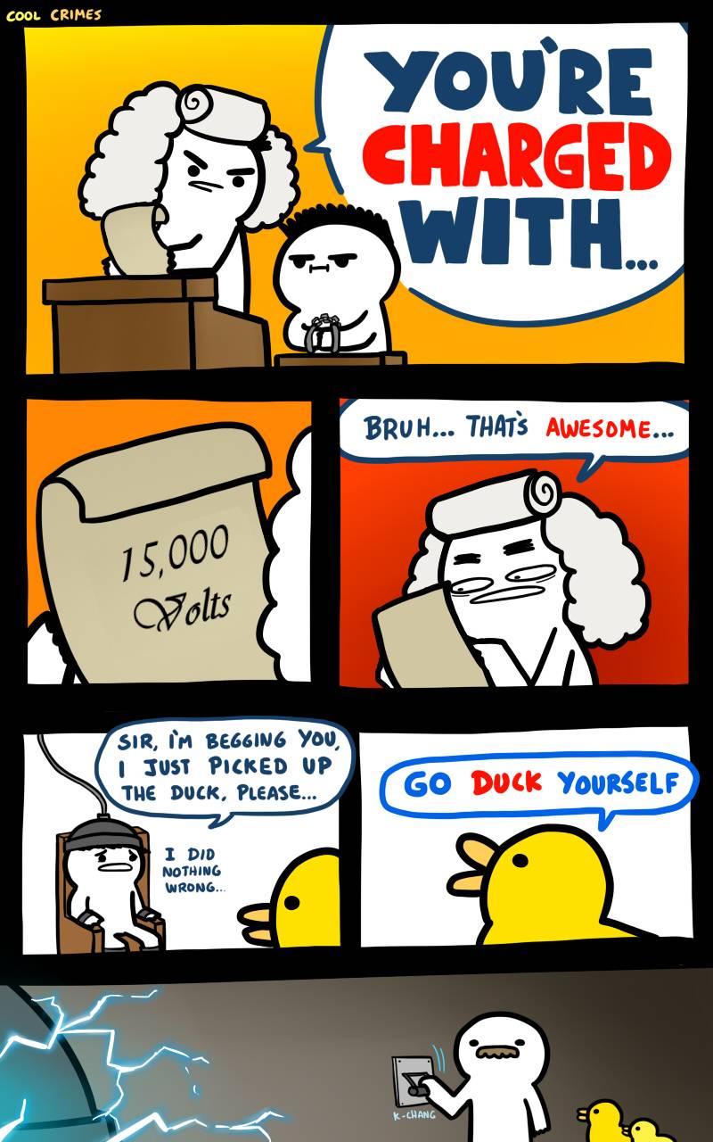 Yes, I know volts aren't a unit of charge | Scrolller