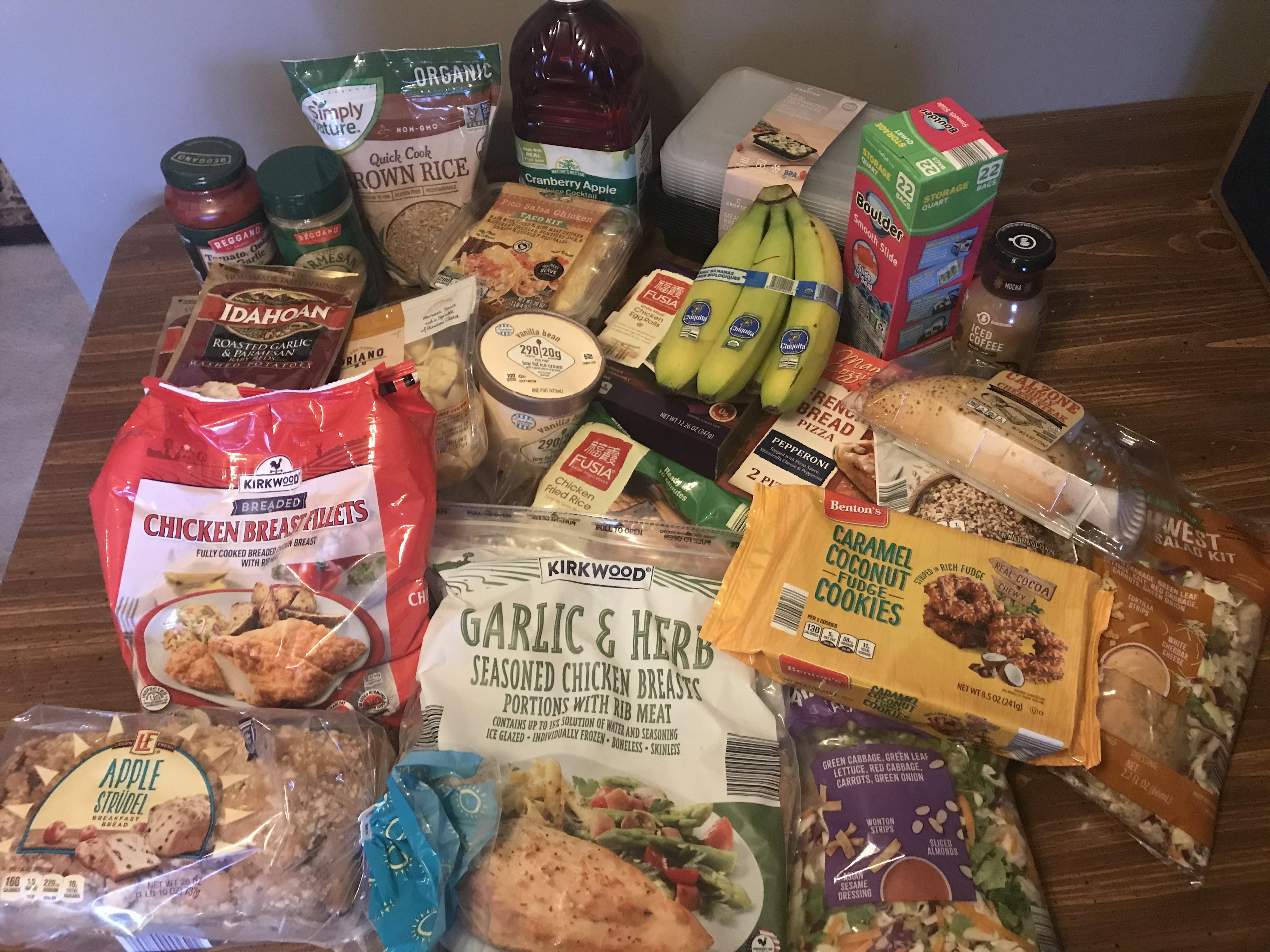 Yesterday’s Aldi haul. $74. | Scrolller