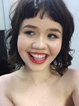 Yhivi's cum splattered face | Scrolller