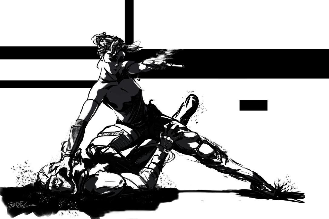 Yoji Shinkawa Inspired Original Character Artwork Metal Gear Influenced My Life And Art In