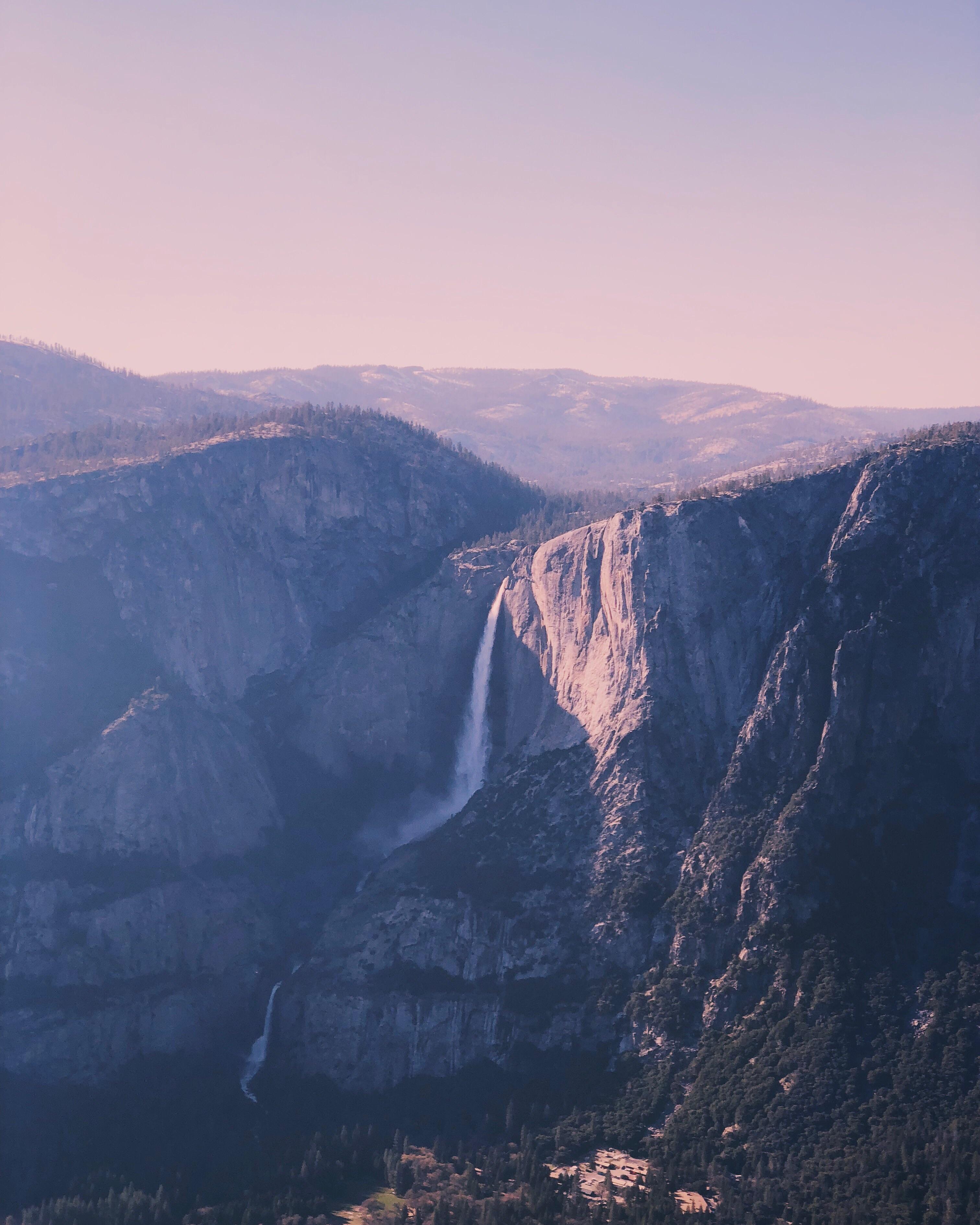 Yosemite Falls from Glacier Point | Scrolller