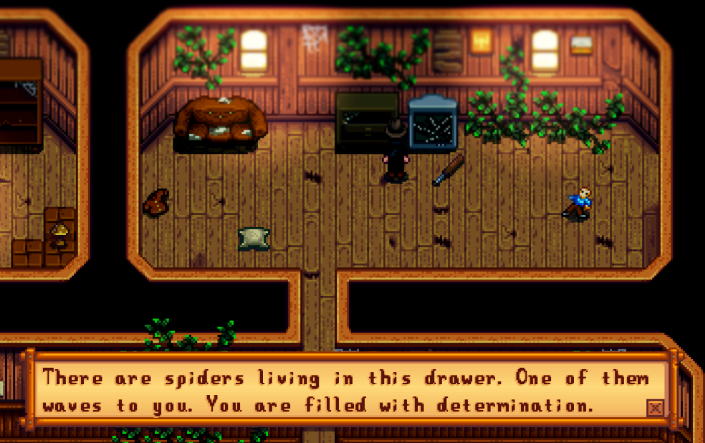 * You are filled with DETERMINATION. | Scrolller