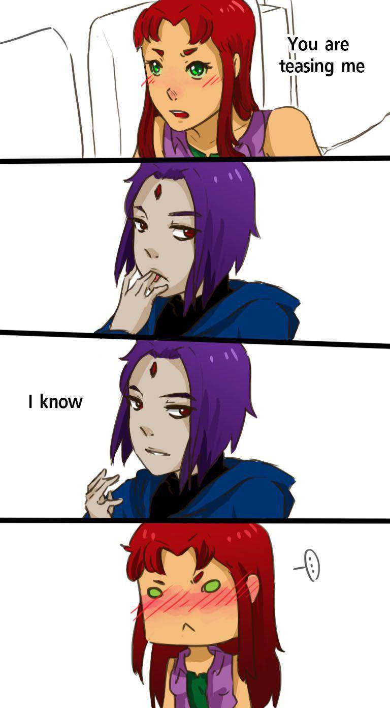 You’re teasing me [Teen Titans] | Scrolller