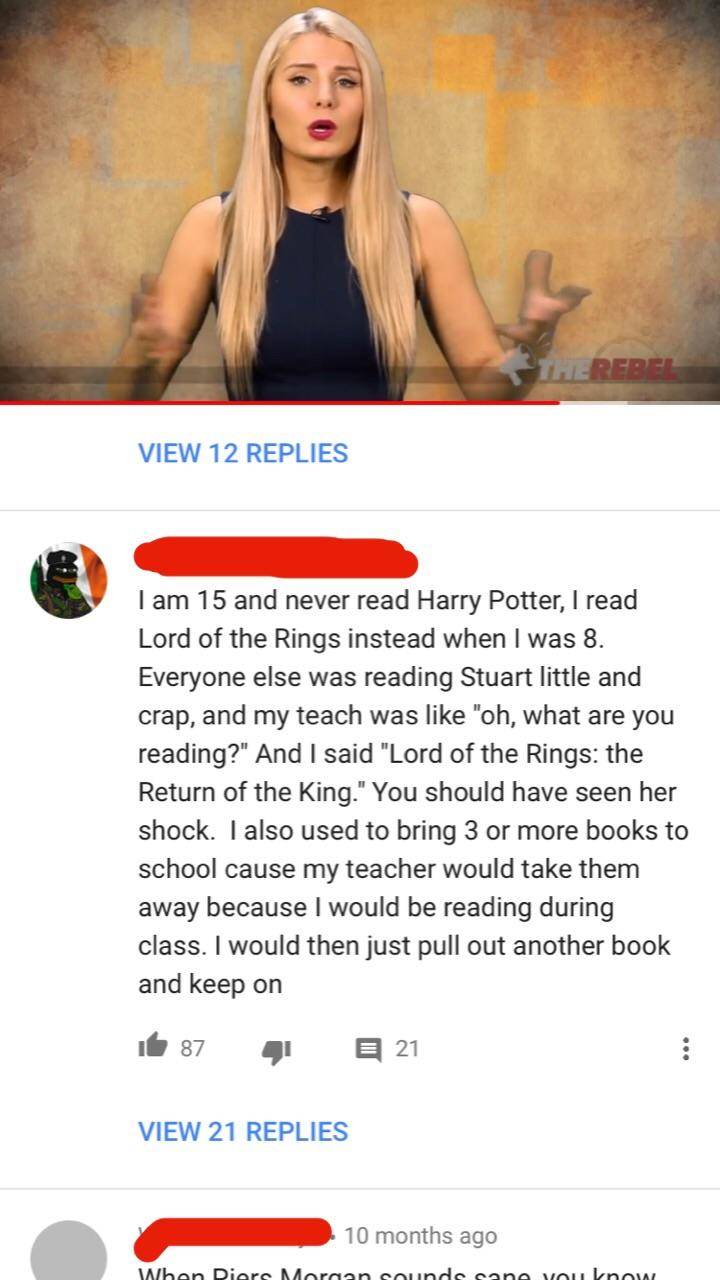 “You should have seen her shock...” | Scrolller