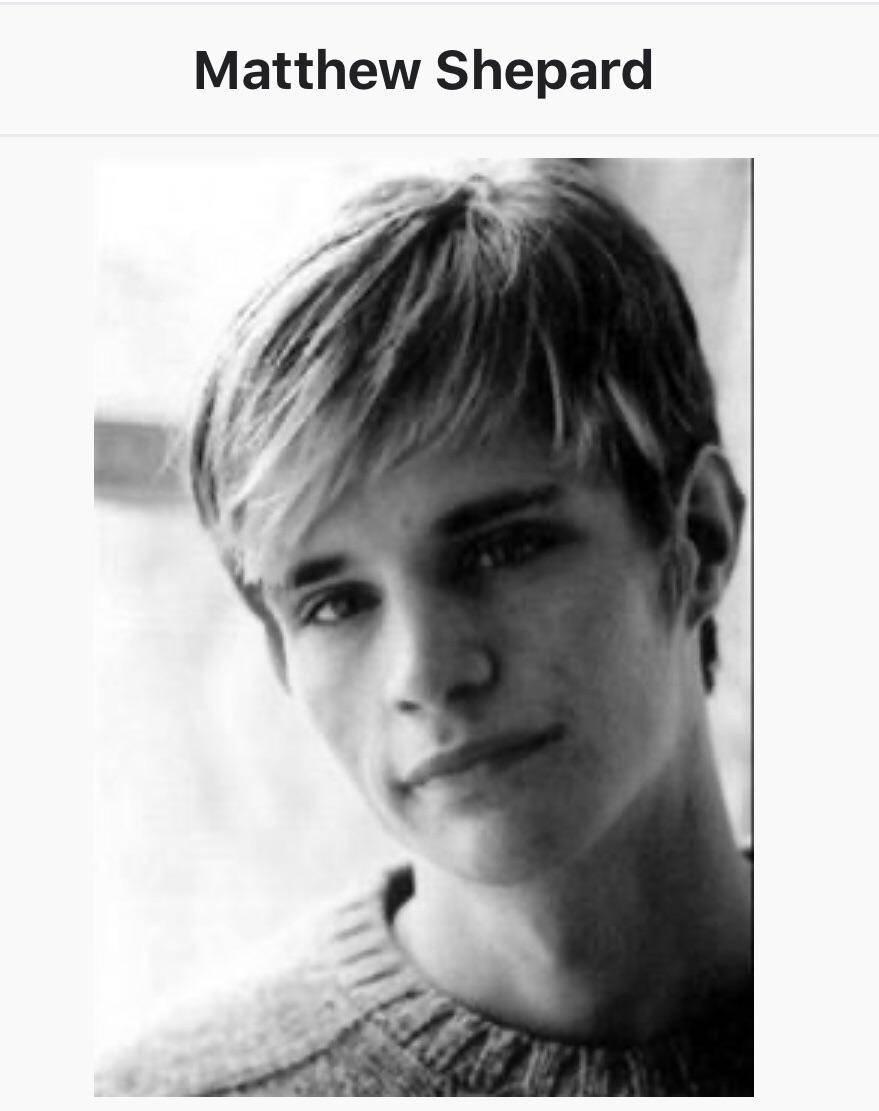 You will not be forgotten! We will continue the fight against hatred. 21 years ago today ...