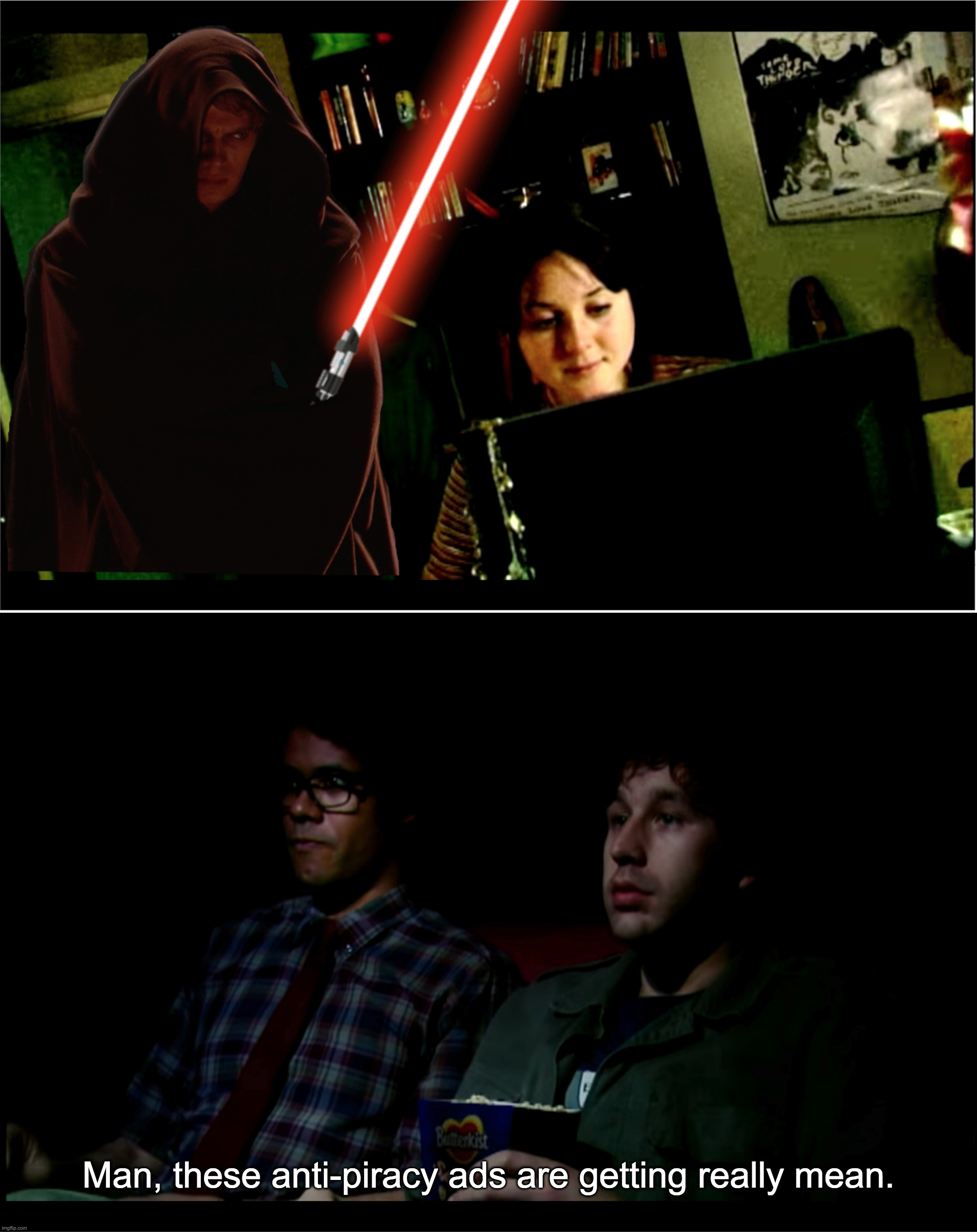 You wouldn't download a podracer! - IT Crowd Crossover | Scrolller