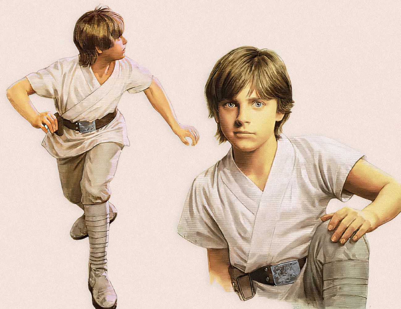 Young Luke Skywalker by Tsuyoshi Nagano | Scrolller