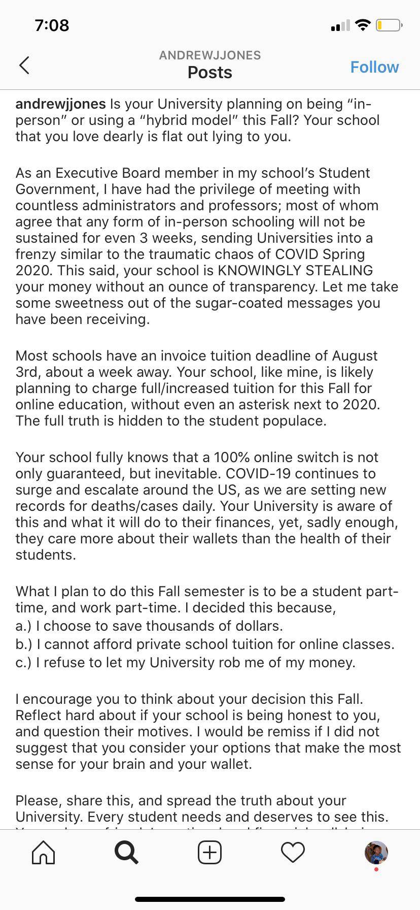 “Your school is lying to you” | Scrolller