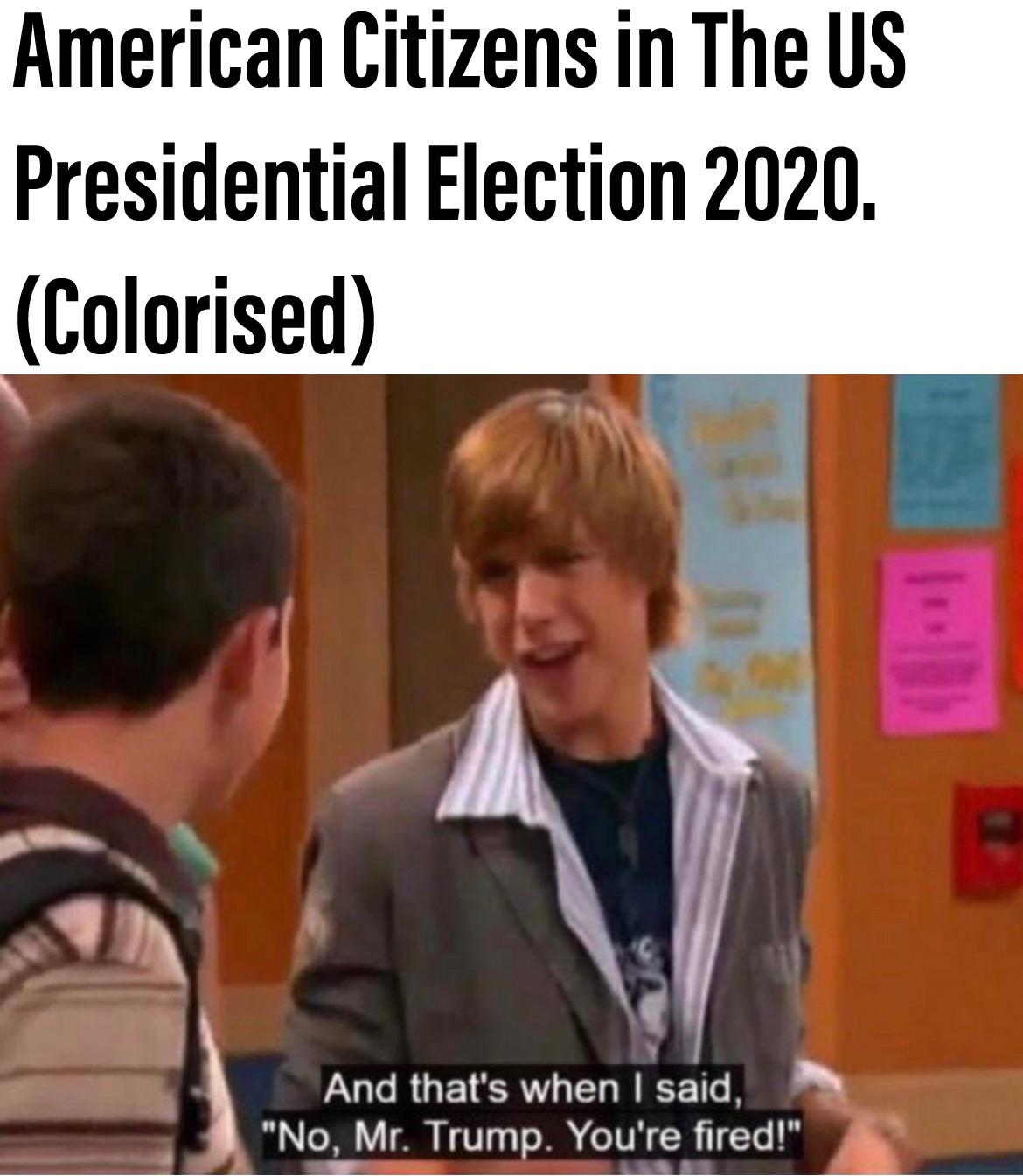 "You're fired" | Scrolller