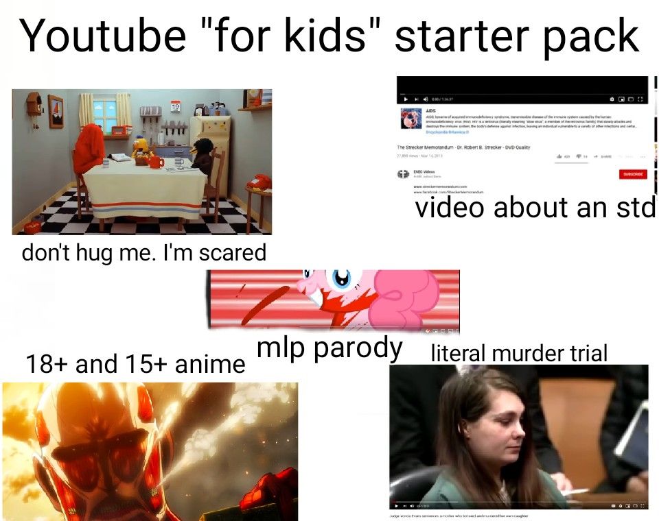 YouTube "for kids" starter pack | Scrolller