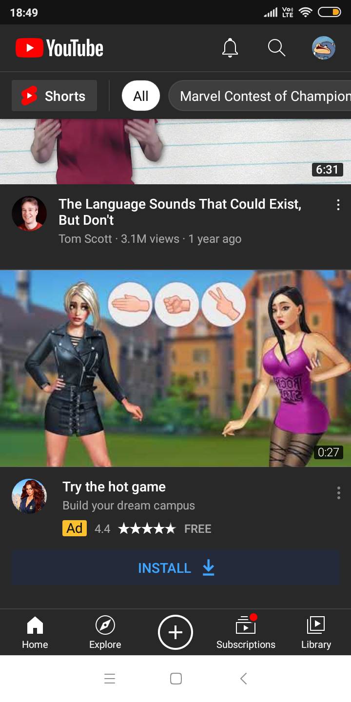 YouTube never ceases to disappoint. | Scrolller