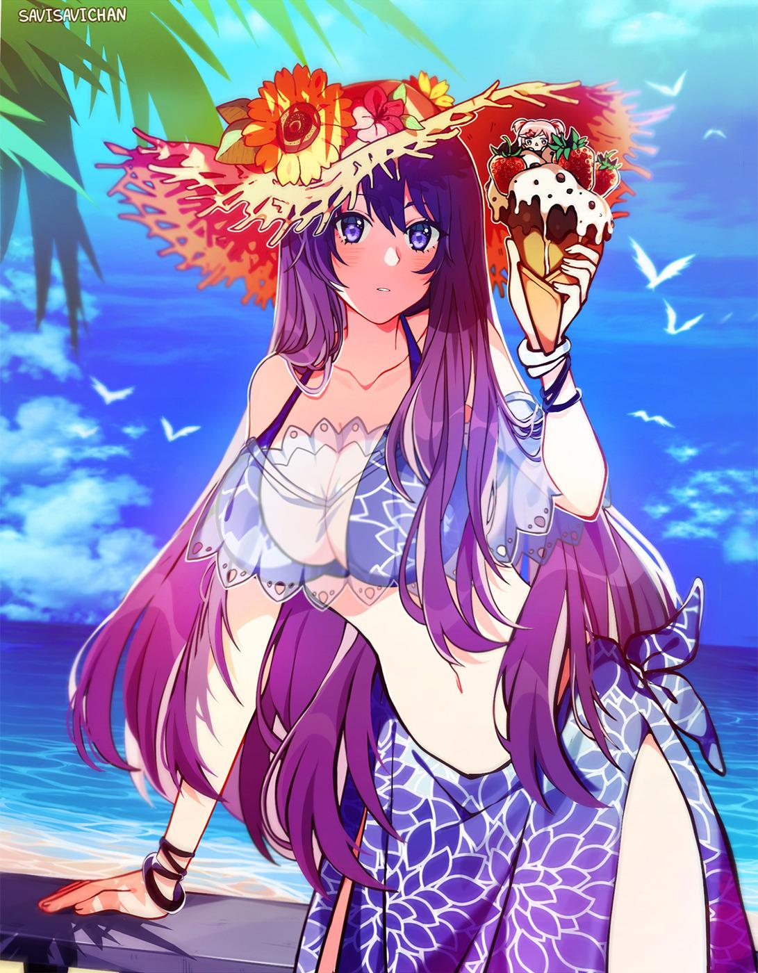 Yuri has a smol Natsuki | Scrolller