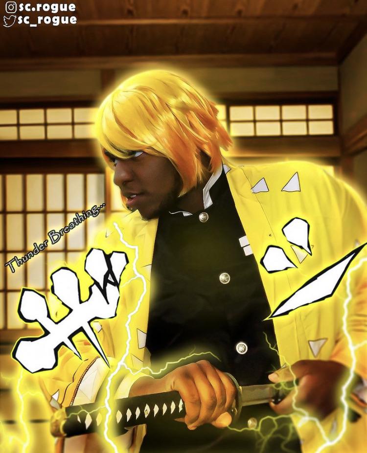Zenitsu Cosplay edit [self] | Scrolller