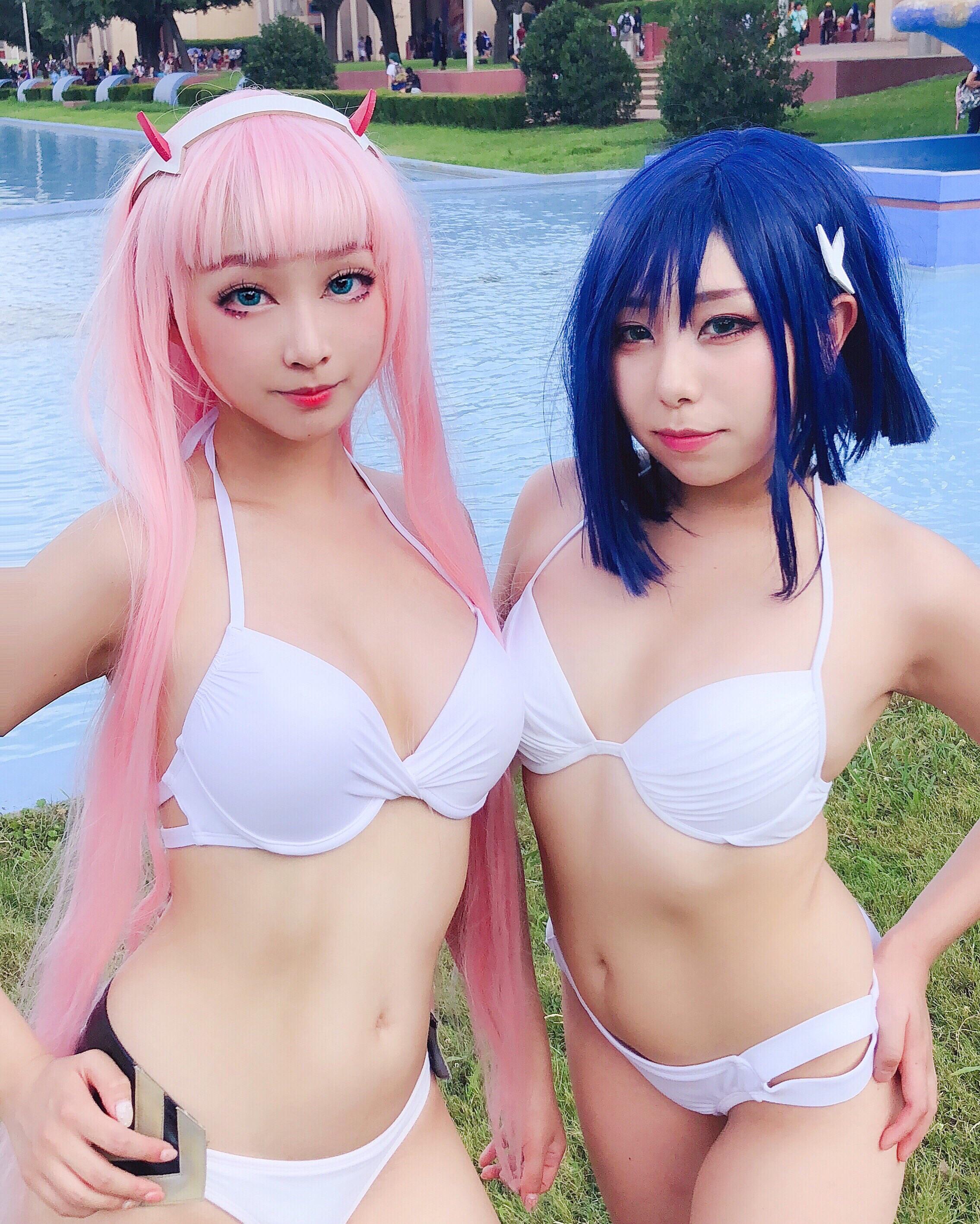 Zero Two by hanniebunny and Ichigo by sandyth3li0n | Scrolller