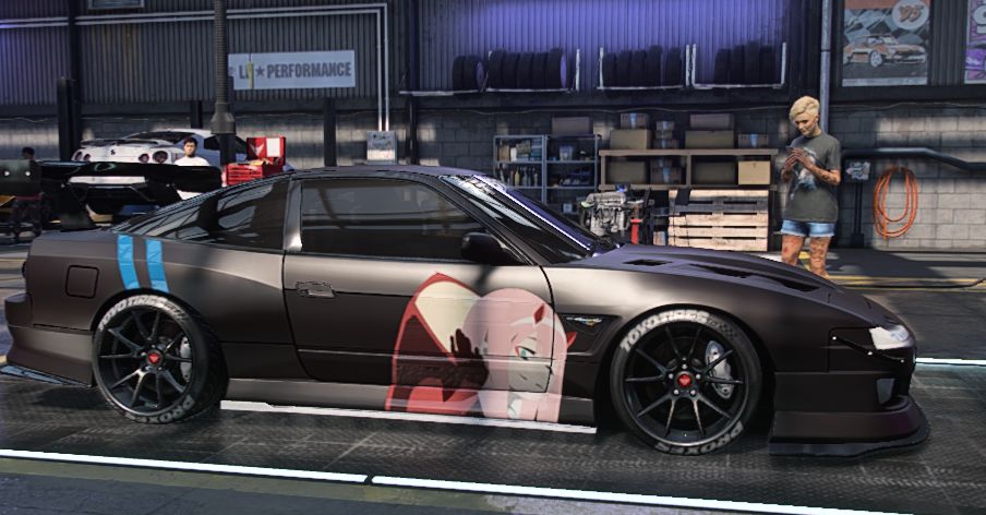 Zero Two Vinyl in NFS Heat (Credit: player named Zerazai) | Scrolller