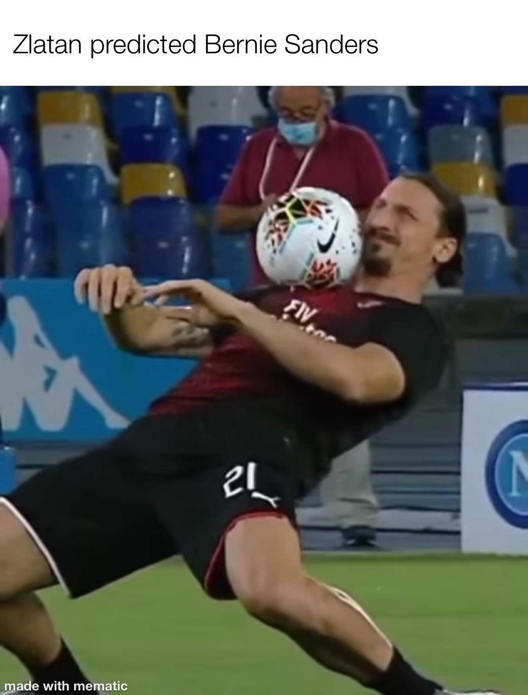 Zlatan can predict the future | Scrolller