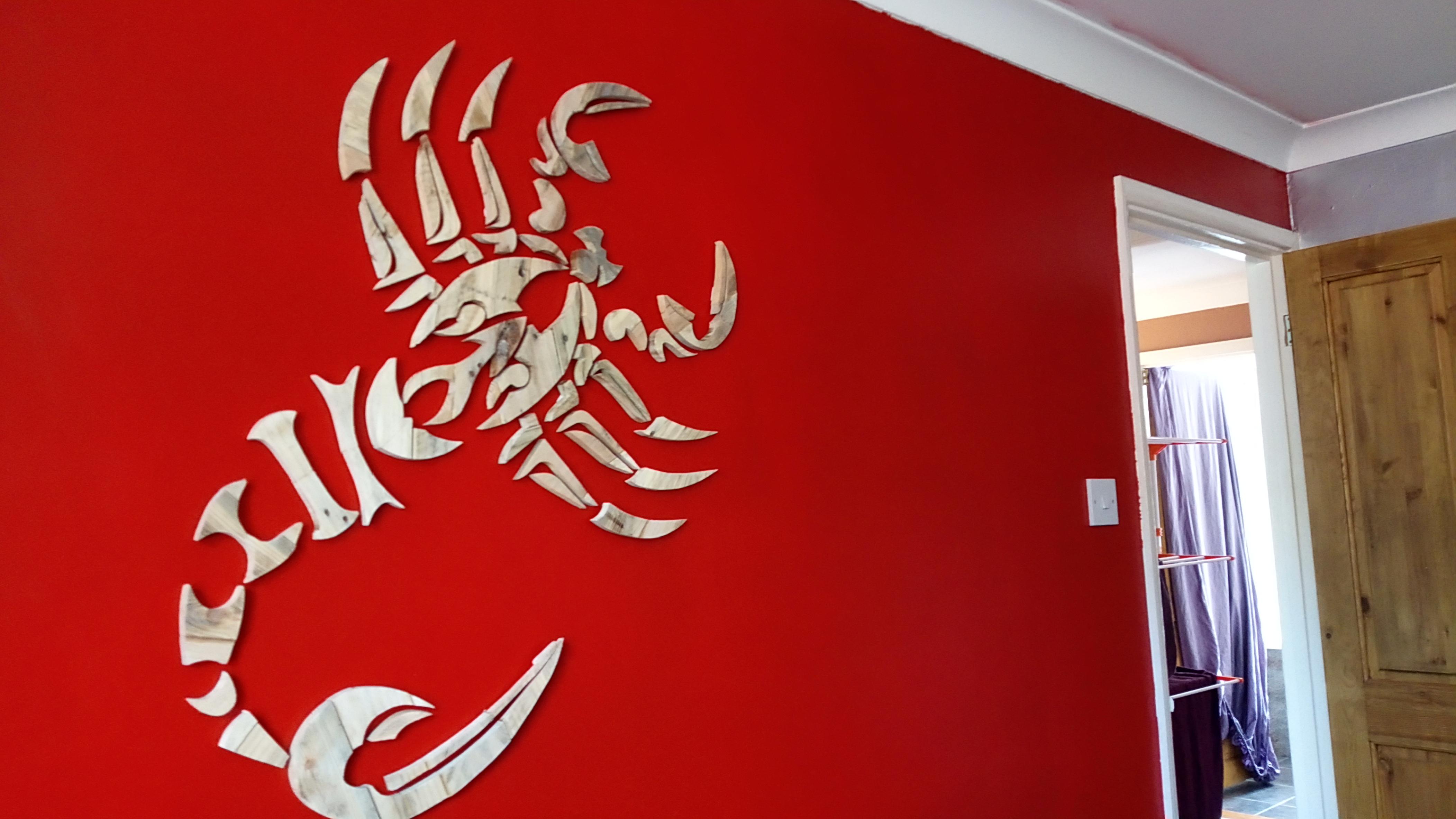 Zodiac Scorpio, Me, Pallet wood, 2019 | Scrolller