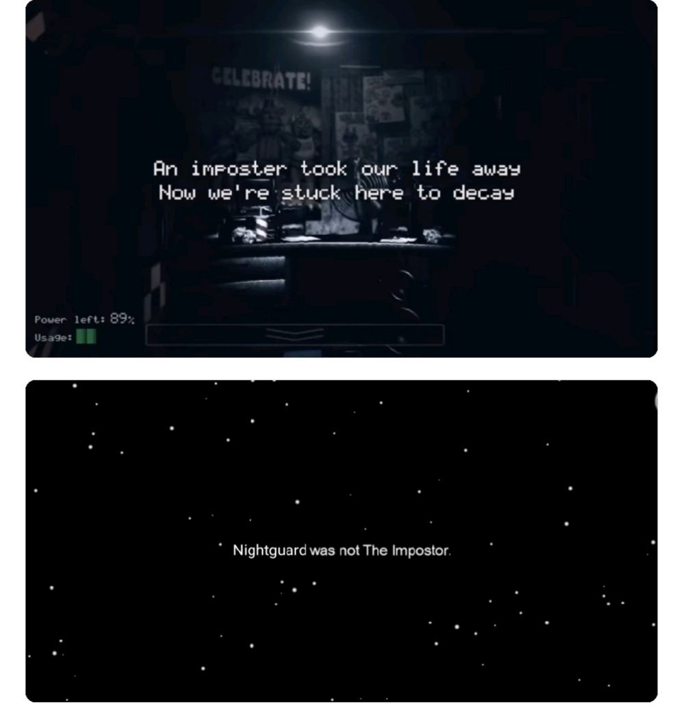 1 Impostor remaining | Scrolller