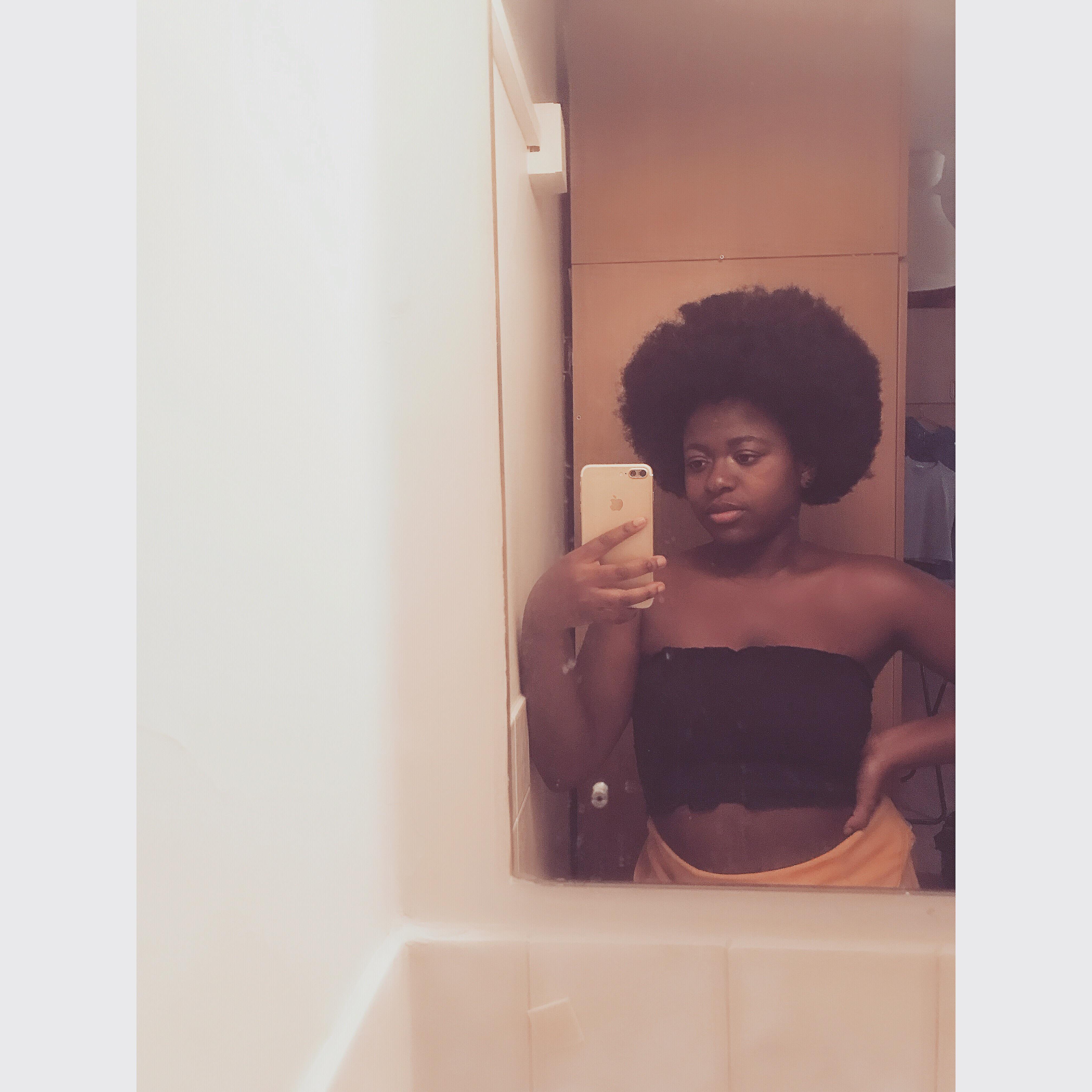 1 year growth post big shave/chop!! | Scrolller