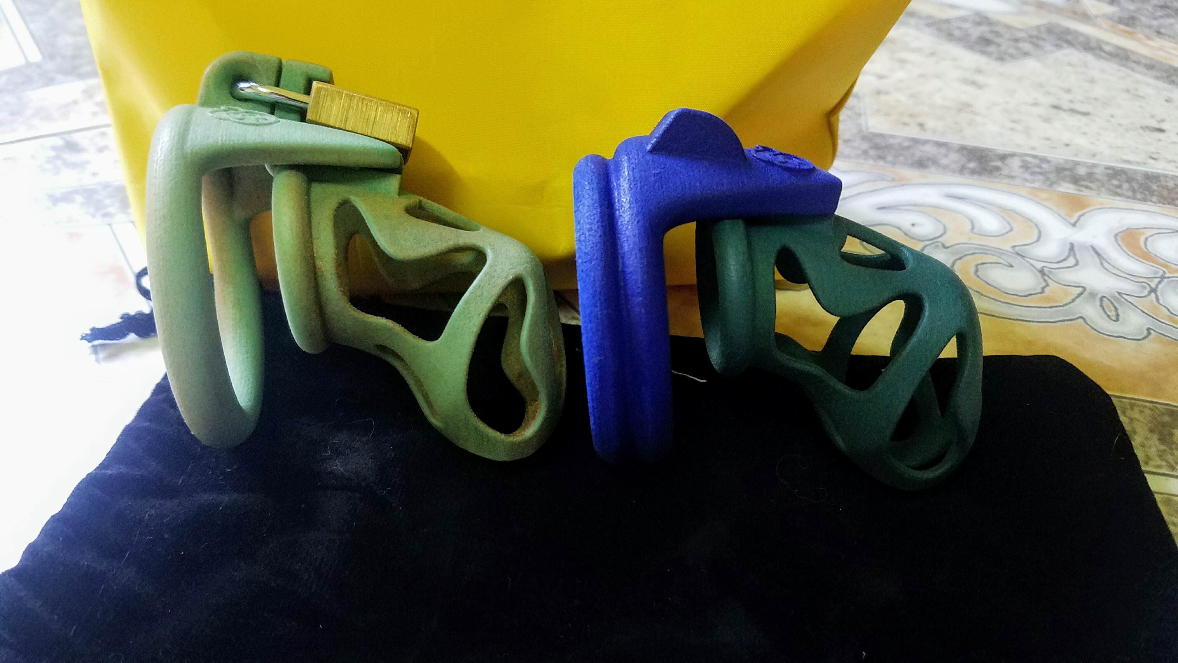 18 month old Custom Chastity Ghost V1 and New V2 | Scrolller