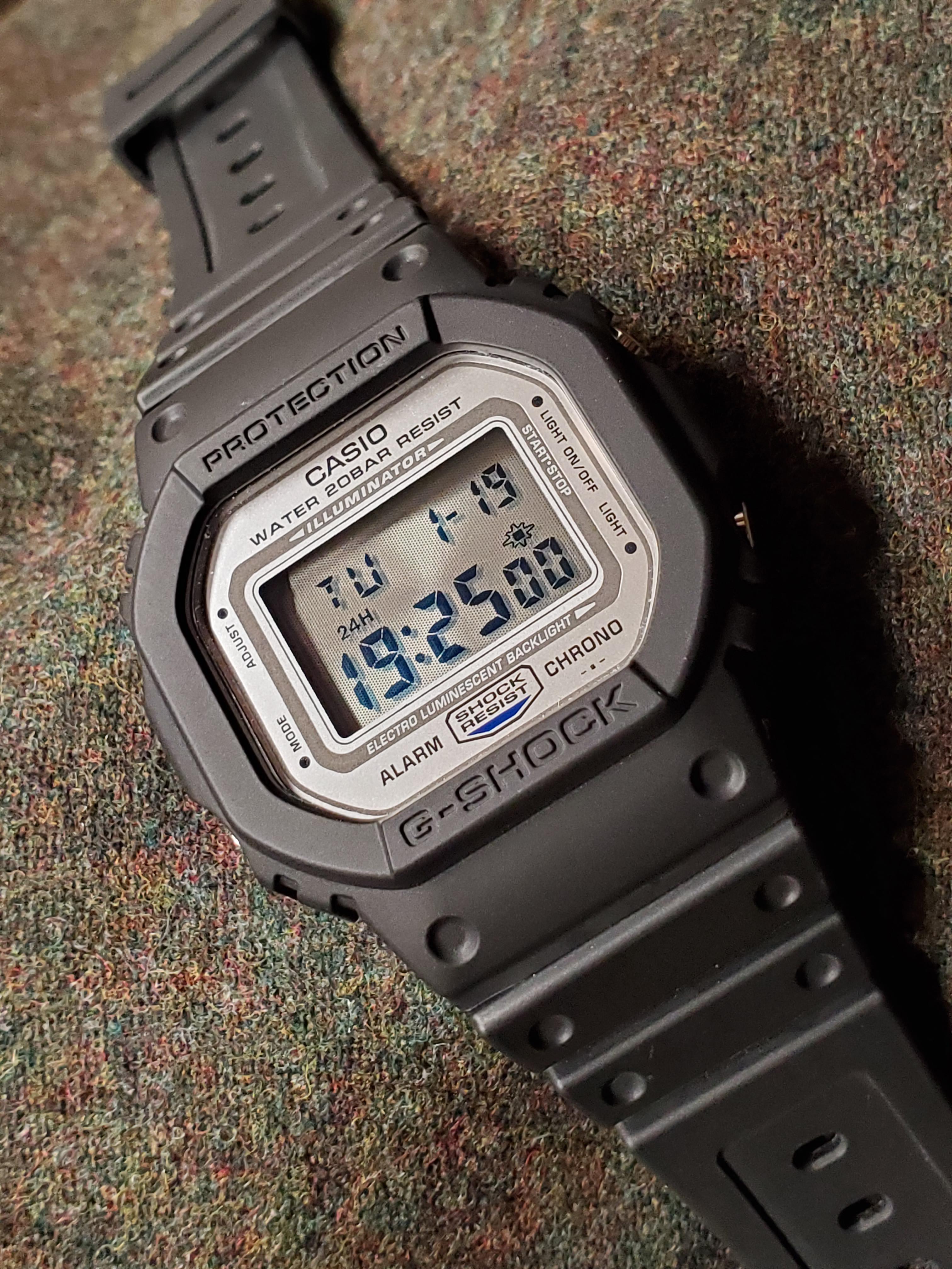 20 year old classic. DW-5000LV circa 2001 | Scrolller