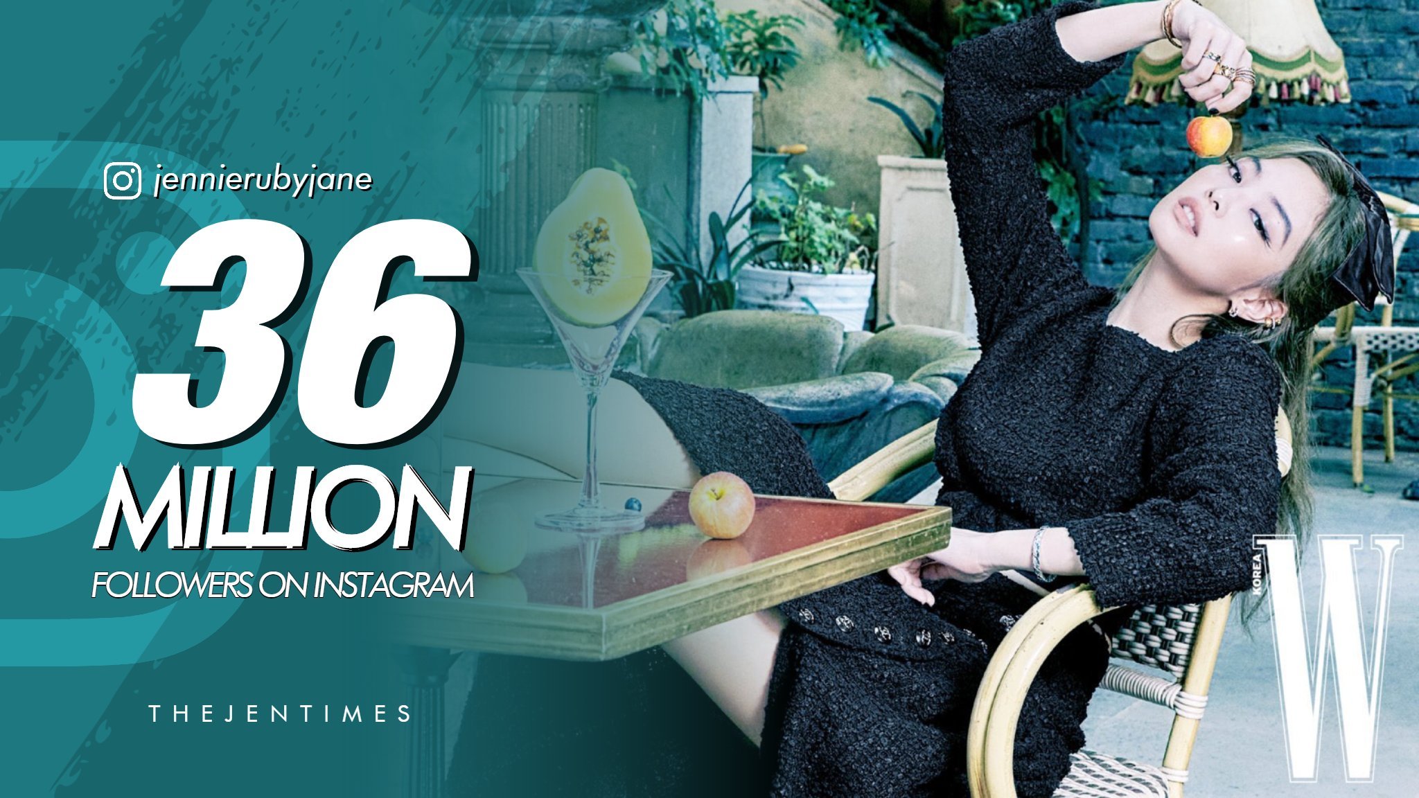 201128 Jennie has surpassed 36M followers on Instagram! | Scrolller