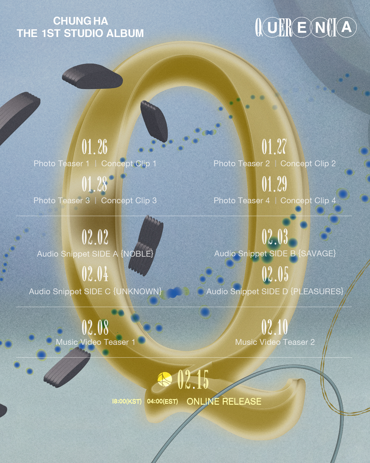 210125 - CHUNG HA (청하) – 1st Studio Album [ QUERENCIA ] Timetable | Scrolller