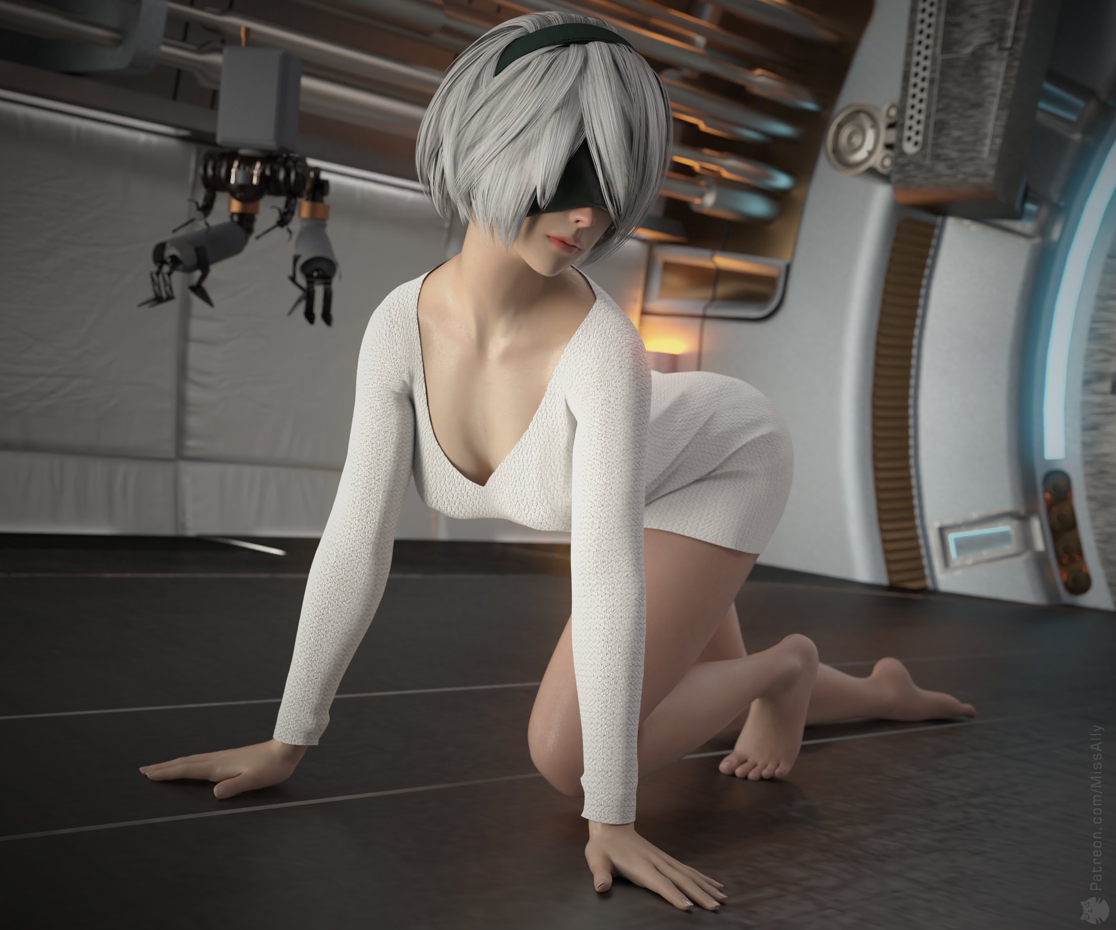 2B (Alienally) [Nier Automata] | Scrolller